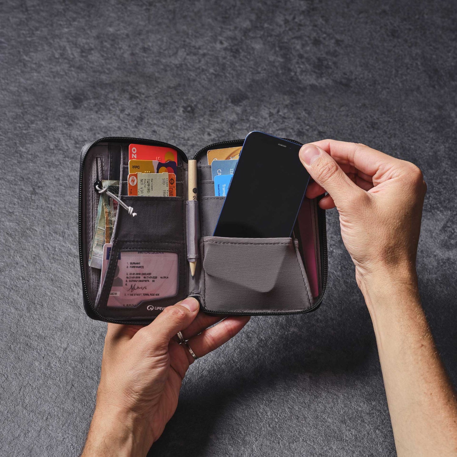 Mini Travel Wallet | RFiD Travel Wallet | Lifeventure