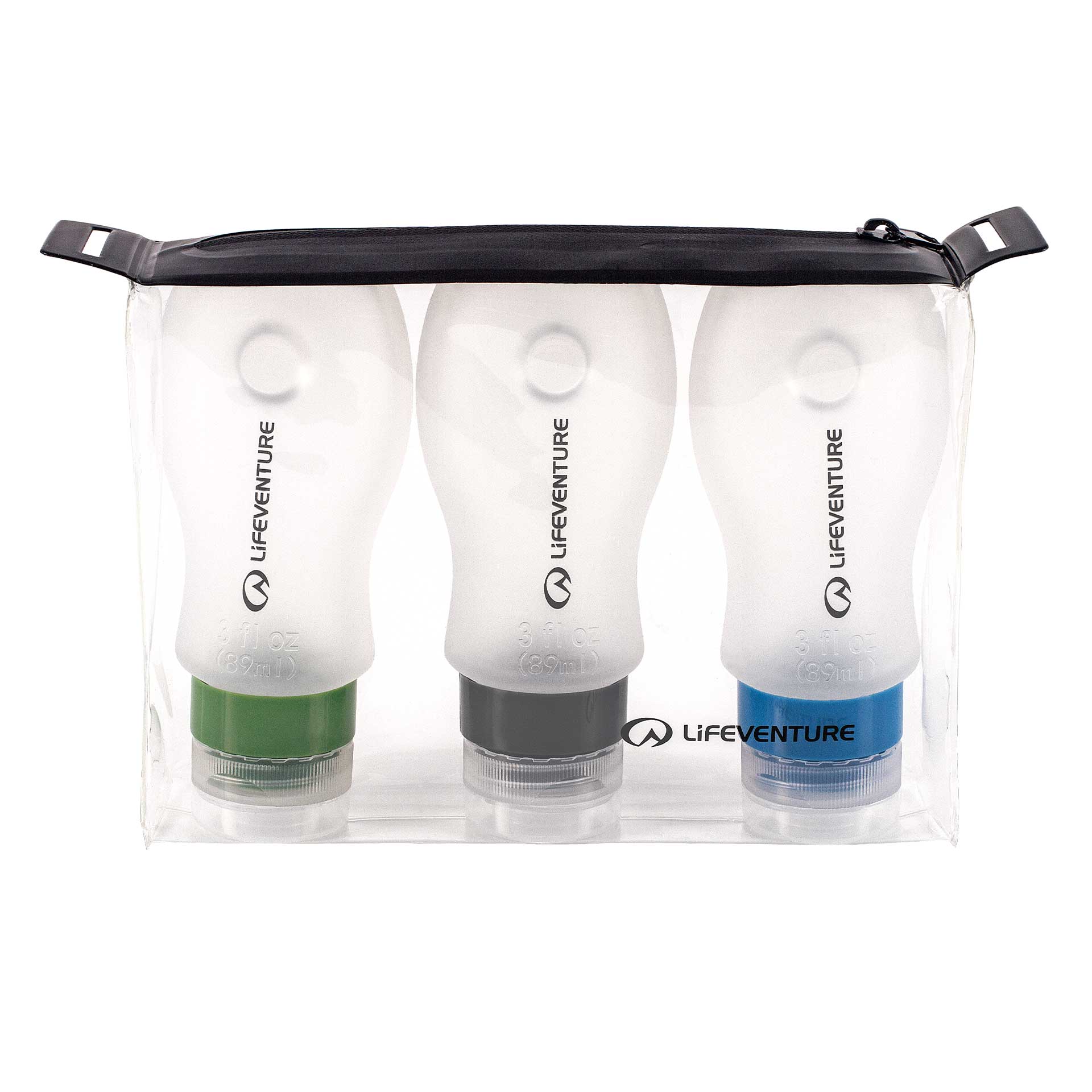 Silicone Travel Bottle Set | Flight Bottles | Lifeventure